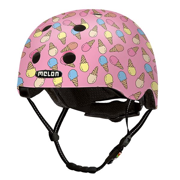 Melon Kids Bicycle Helmet Urban Active »Ice Cream«